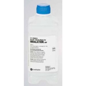 Inhalation Solution 1000mL Sterile Water, CASE OF 12 - Essential ...