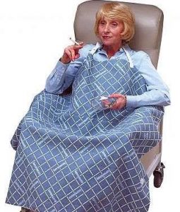 Skil-Care Fire Retardant Over the Shoulder Smokers Apron - Essential ...